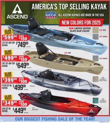 Bass Pro Shops Spring Classic Fishing Sale Mar 06 – Mar 26, 2025