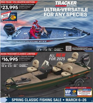 Bass Pro Shops Spring Classic Fishing Sale Mar 06 – Mar 26, 2025