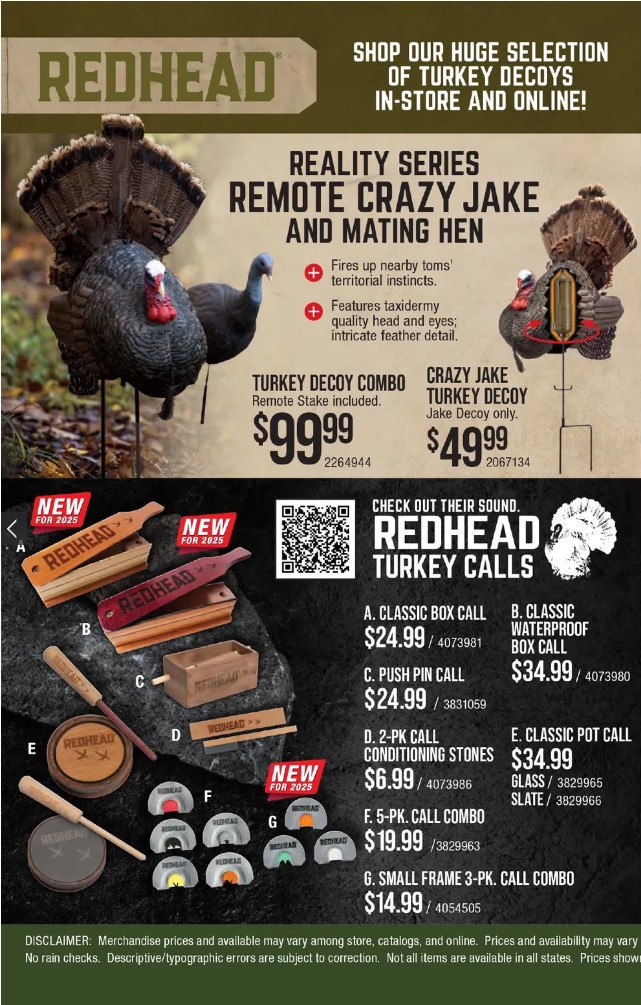 Bass Pro Shops Turkey Hunting Sale Mar 13 – Apr 16, 2025
