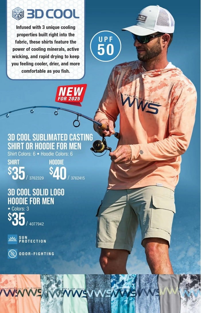 Bass Pro Shops World Wide Sportsman Performance Apparel Sale Apr 03 ...