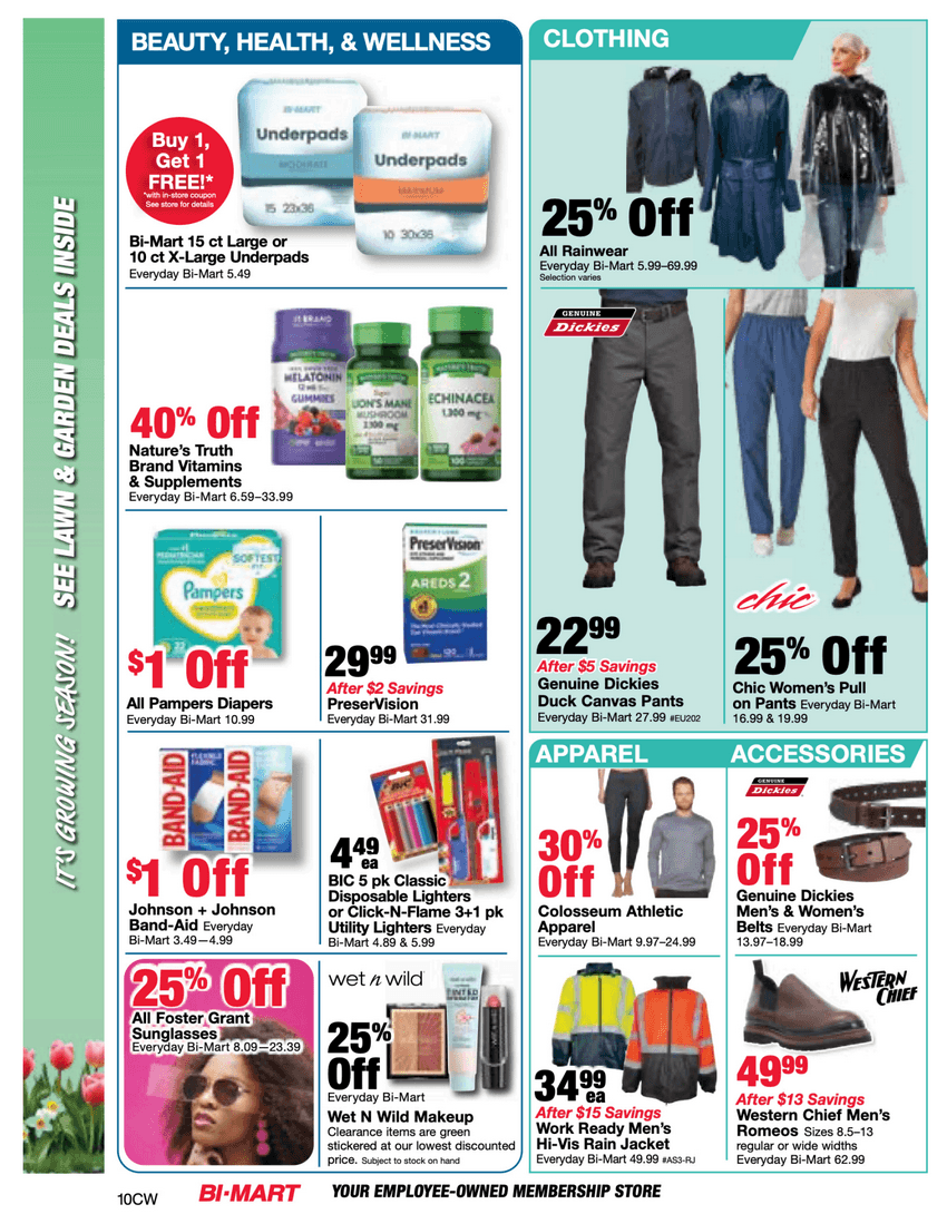 Bi-Mart Weekly Ad Mar 11 – Mar 24, 2025
