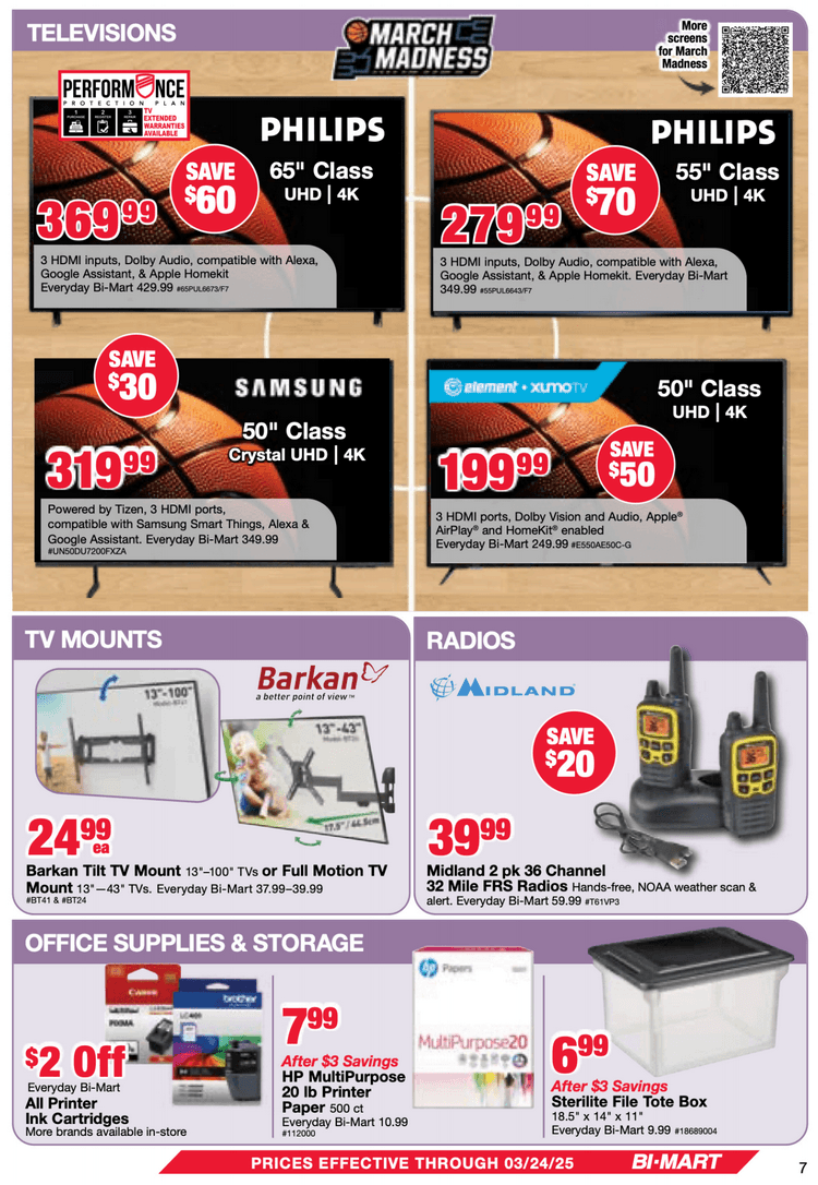 Bi-Mart Weekly Ad Mar 11 – Mar 24, 2025