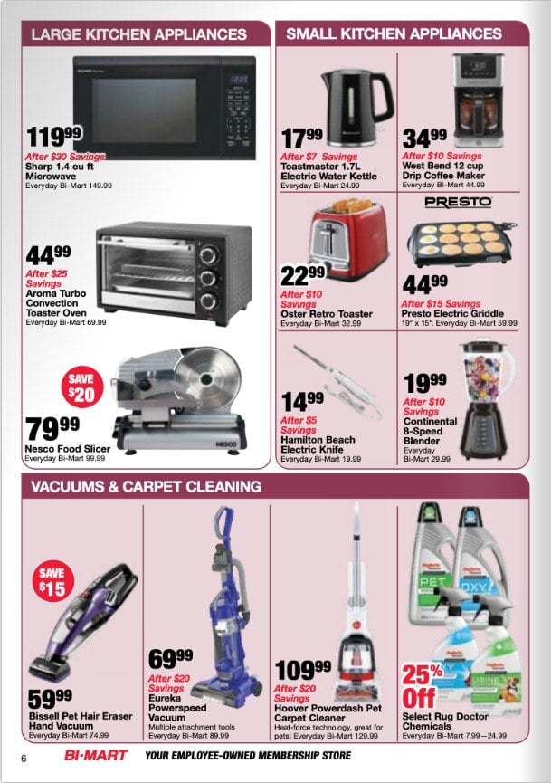 Bi-Mart Weekly Ad Mar 25 – Apr 14, 2025