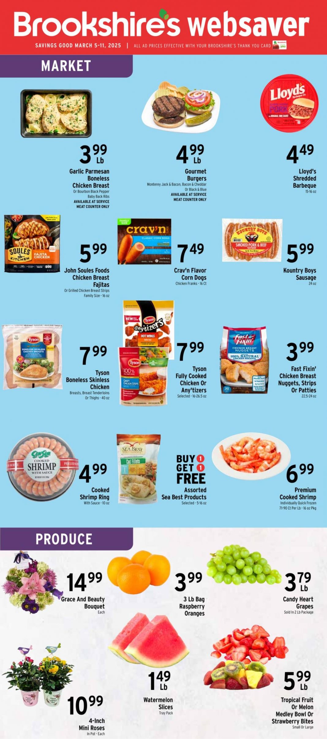Brookshire's Weekly Ad Mar 05 – Mar 11, 2025