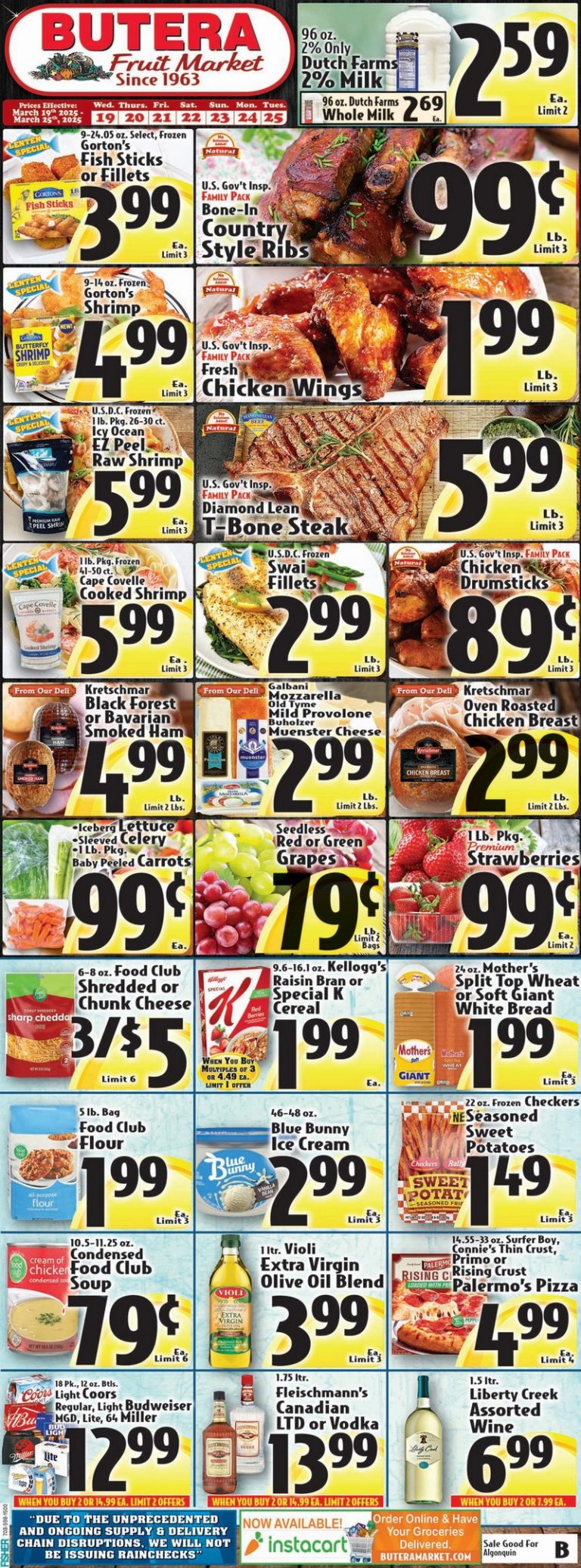Butera Weekly Ad Mar 19 – Mar 25, 2025