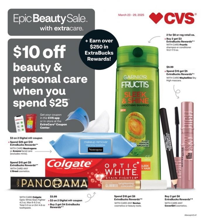 CVS Weekly Ad Mar 23 – Mar 29, 2025 (Easter Promotion Included)