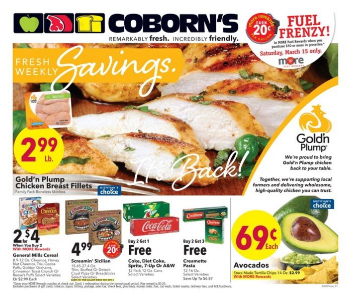 Coborn's Weekly Ad Mar 12 – Mar 18, 2025