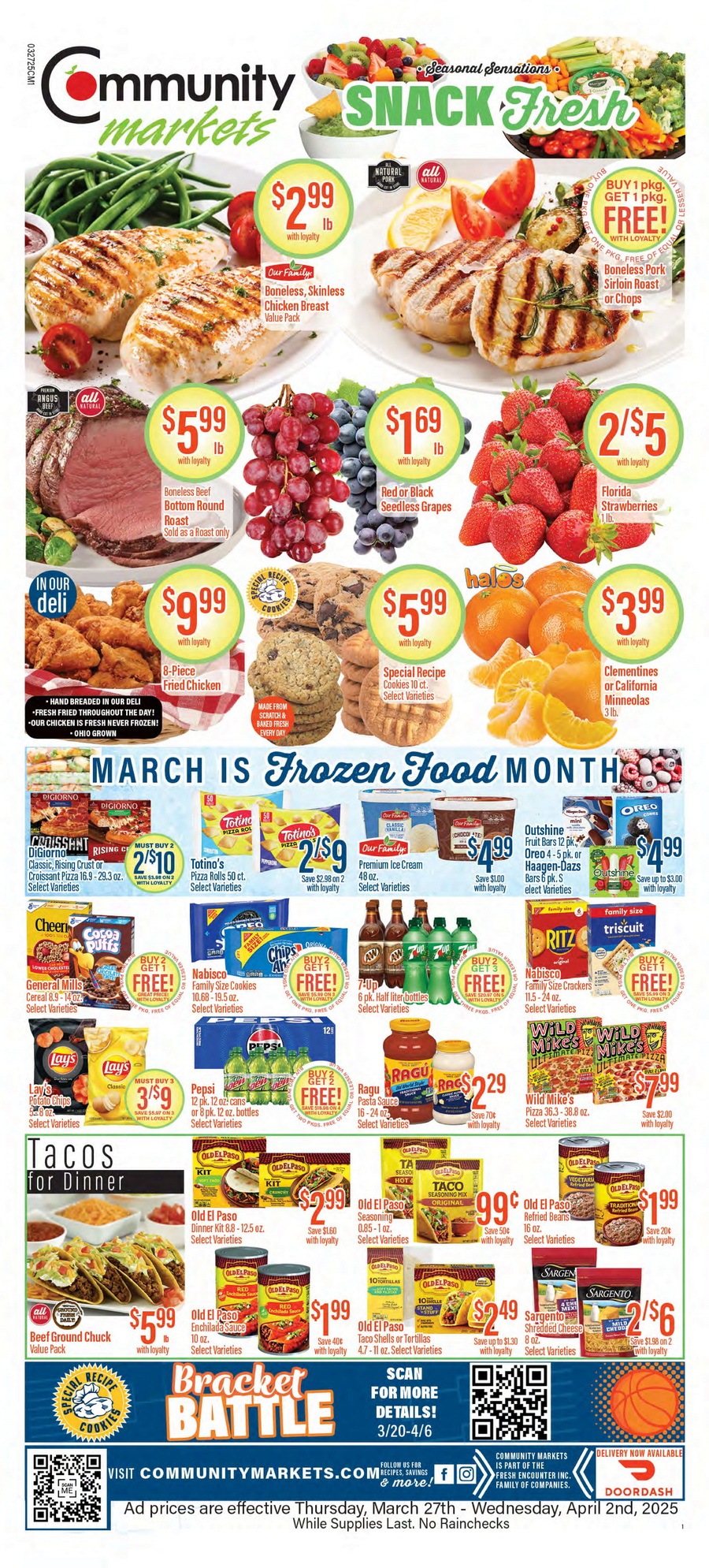 Community Markets Weekly Ad Mar 27 – Apr 02, 2025