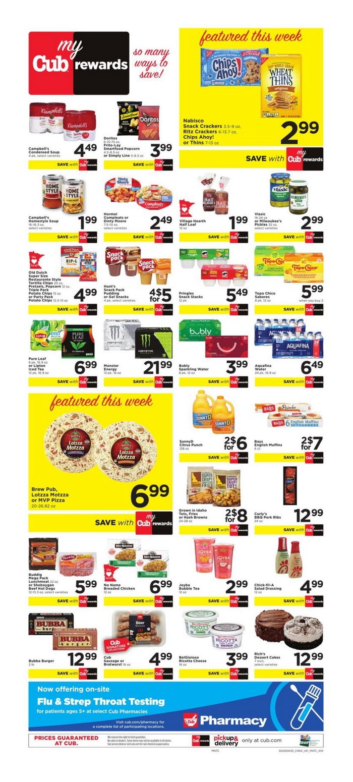 Cub Foods Weekly Ad Mar 02 – Mar 08, 2025