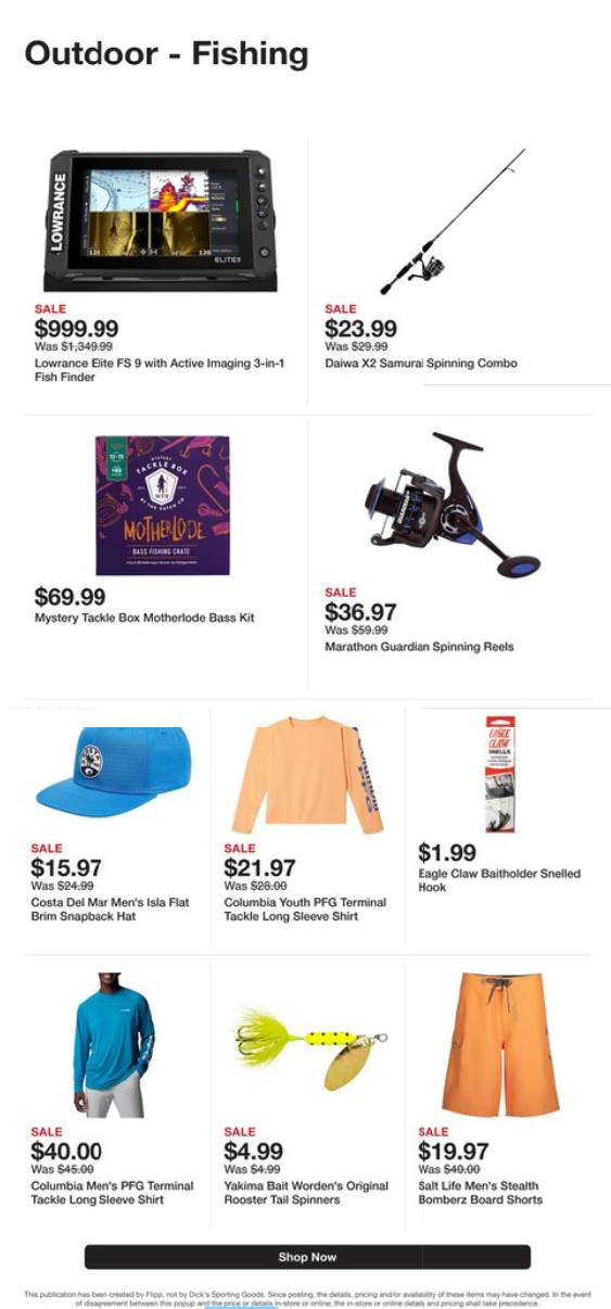 Dick's Sporting Goods Weekly Ad Mar 19 – Mar 25, 2025