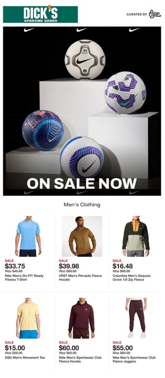Dick's Sporting Goods Weekly Ad Mar 26 – Apr 01, 2025