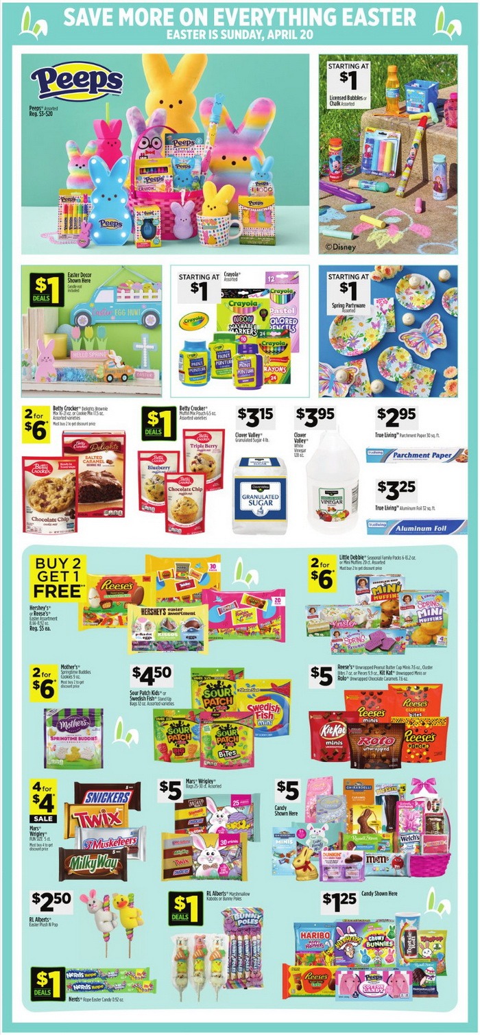 Dollar General Weekly Ad Mar 09 – Mar 15, 2025 (Easter Promotion Included)