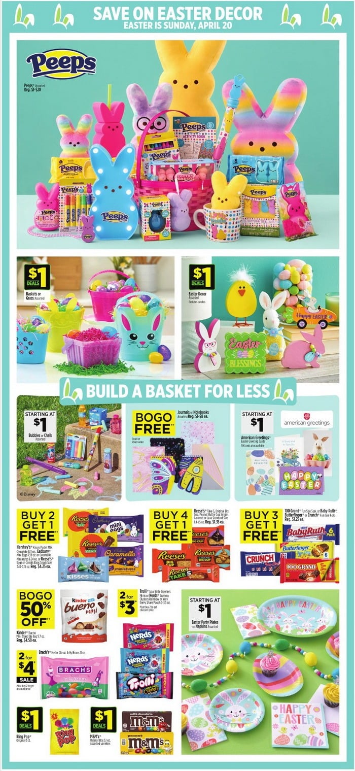 Dollar General Weekly Ad Mar 16 – Mar 22, 2025 (Easter Promotion Included)