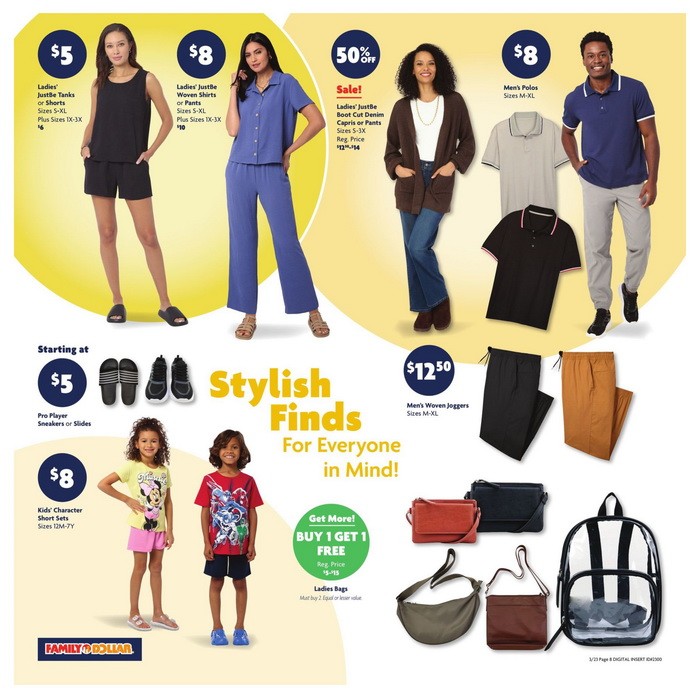 Family Dollar Weekly Ad Mar 23 – Mar 29, 2025 (Easter Promotion Included)