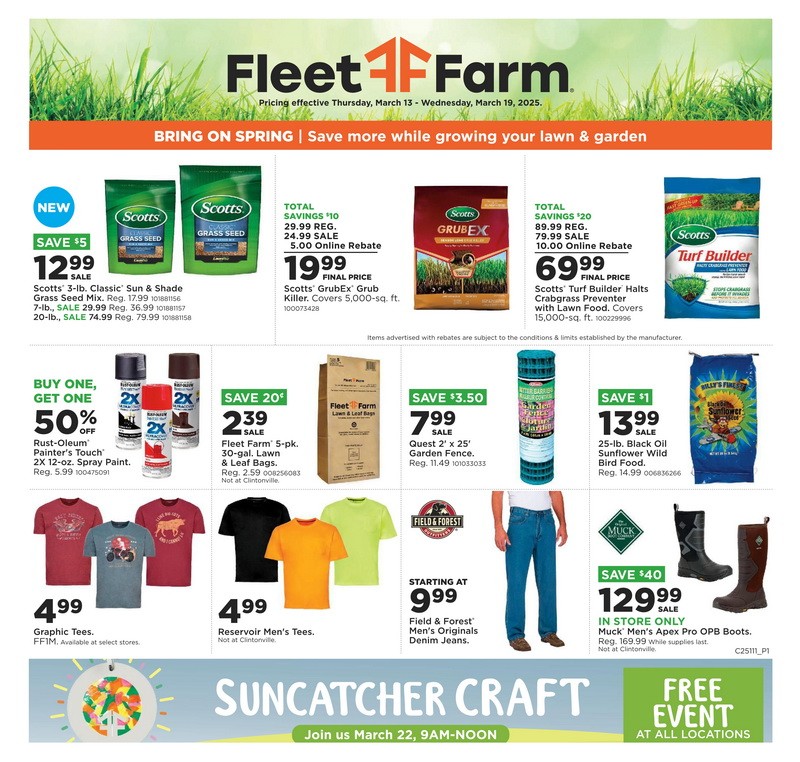 Fleet Farm Weekly Ad Mar 13 – Mar 19, 2025