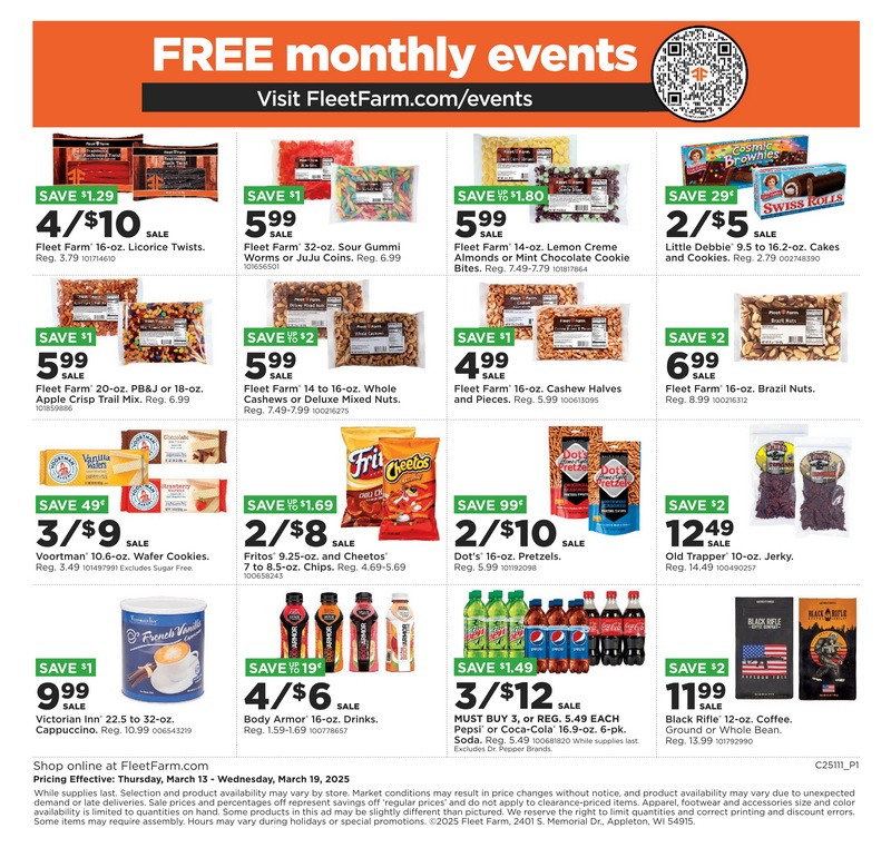 Fleet Farm Weekly Ad Mar 13 – Mar 19, 2025