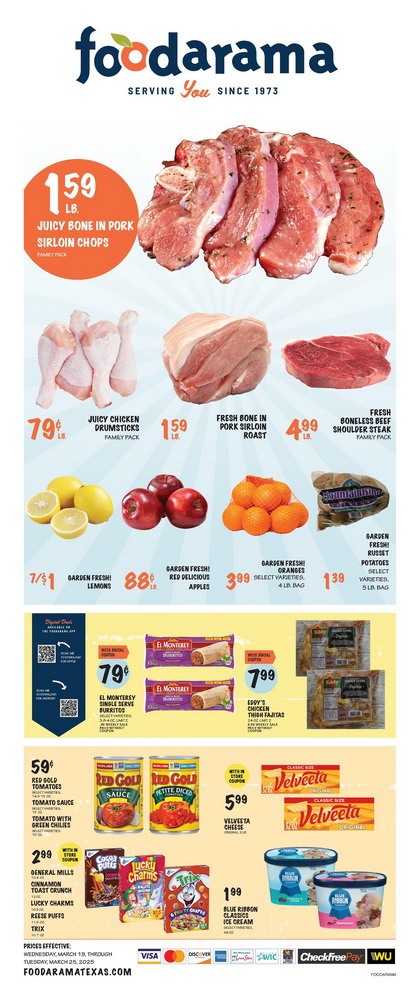 Foodarama Weekly Ad Mar 19 – Mar 25, 2025