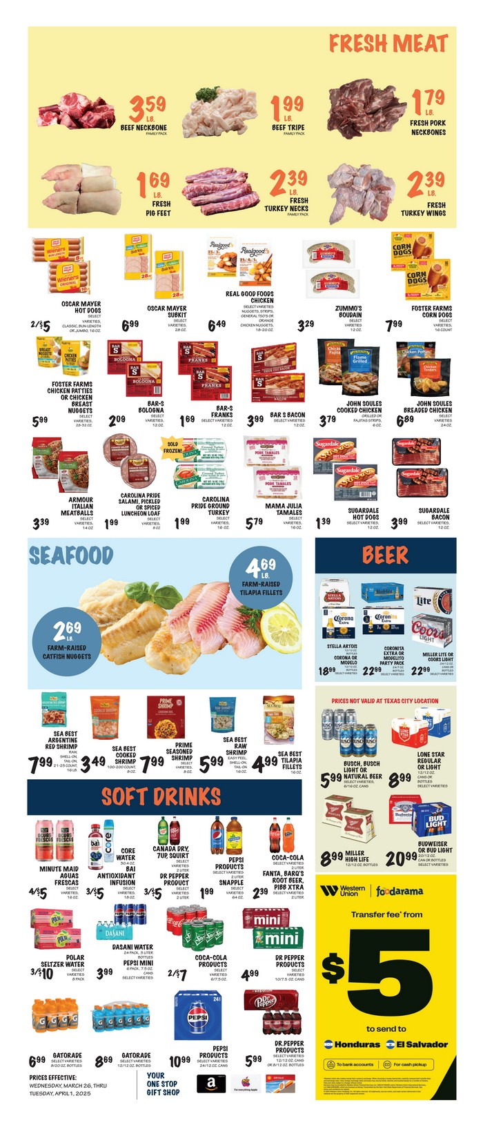 Foodarama Weekly Ad Mar 26 – Apr 01, 2025