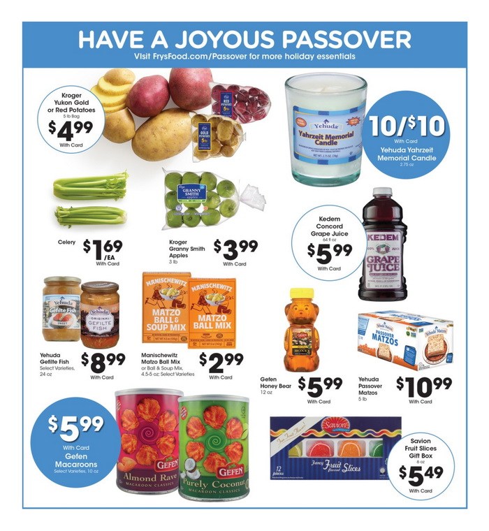 Fry's Food Weekly Ad Mar 19 – Mar 25, 2025 (Easter Promotion Included)
