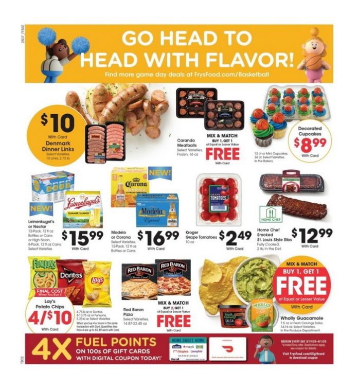 Fry's Food Weekly Ad Mar 19 – Mar 25, 2025 (Easter Promotion Included)