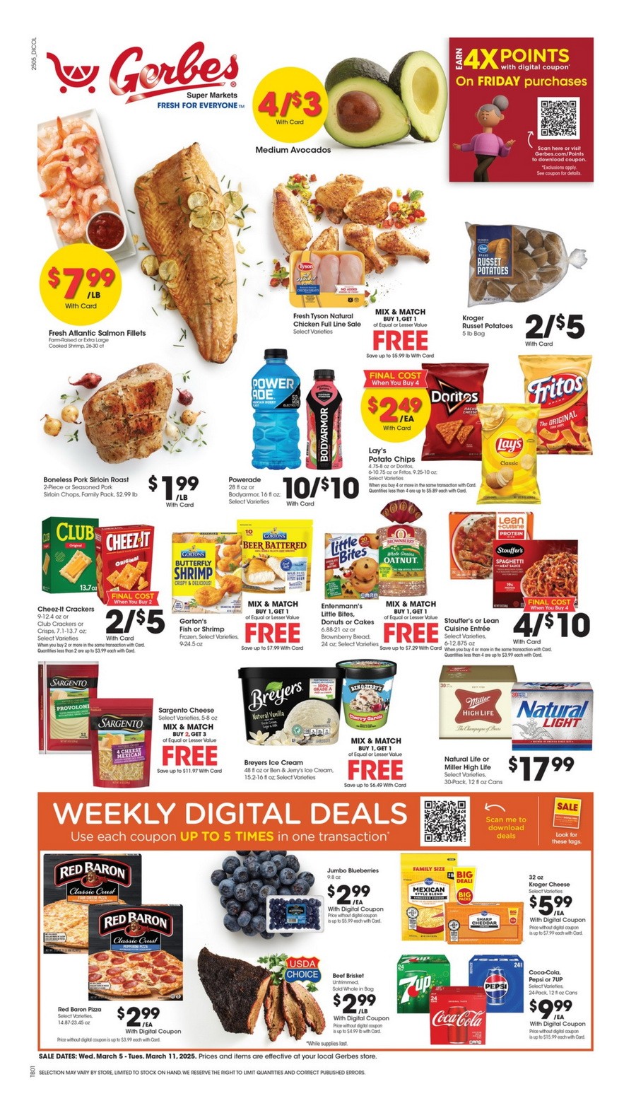 Gerbes Weekly Ad Mar 05 – Mar 11, 2025 (Easter Promotion Included)