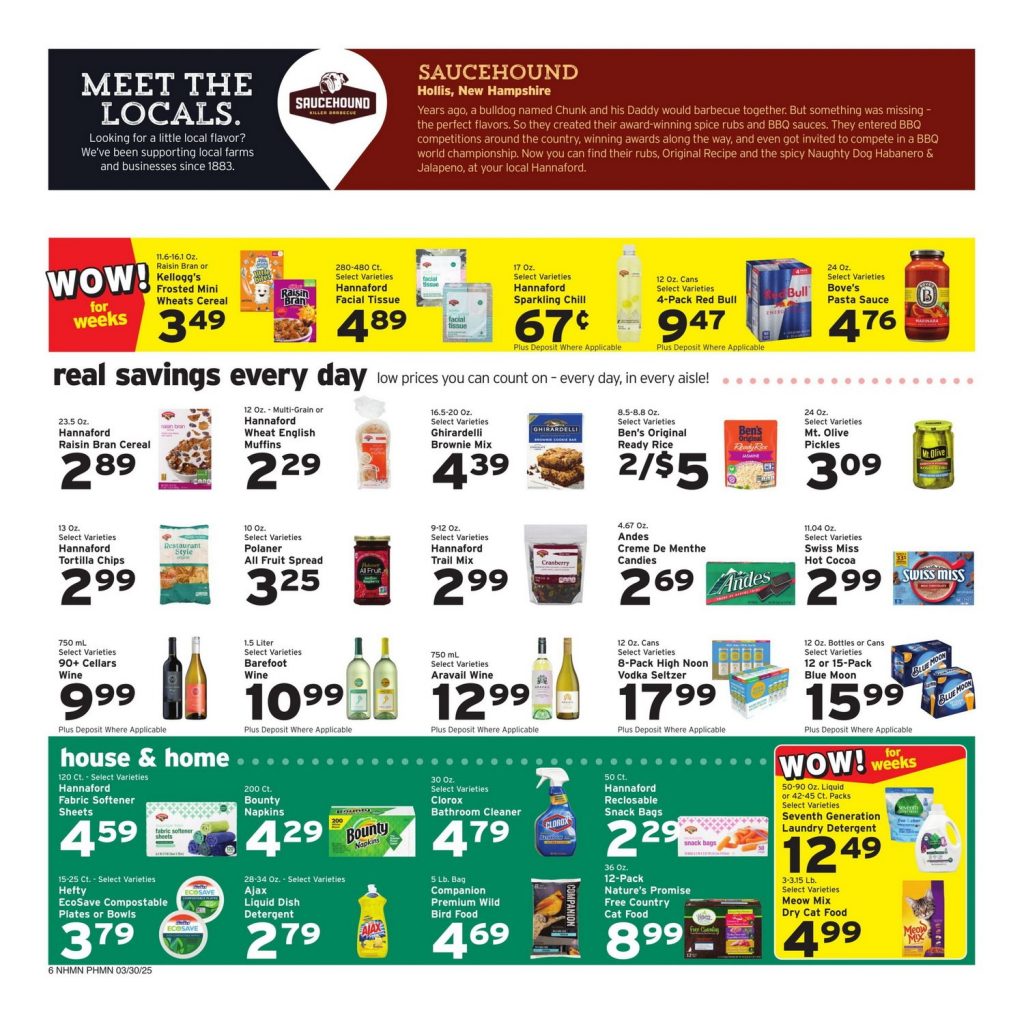Hannaford Weekly Ad Mar 30 – Apr 05, 2025