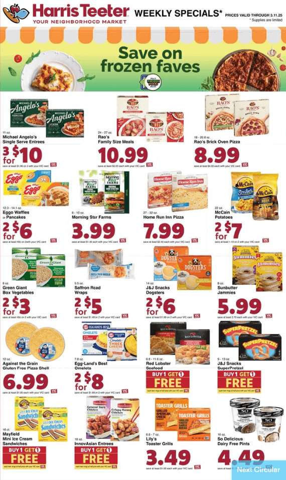 Harris Teeter Weekly Ad Mar 05 – Mar 11, 2025