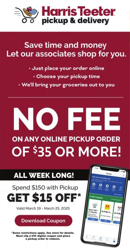 Harris Teeter Weekly Ad Mar 19 – Mar 25, 2025
