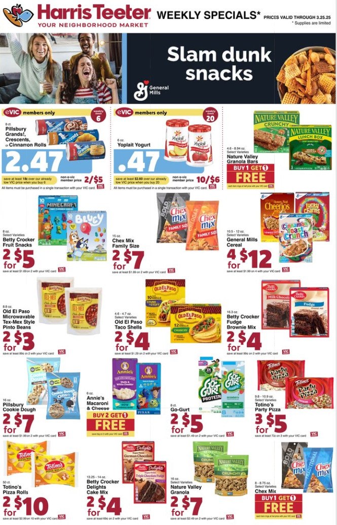 Harris Teeter Weekly Ad Mar 19 – Mar 25, 2025