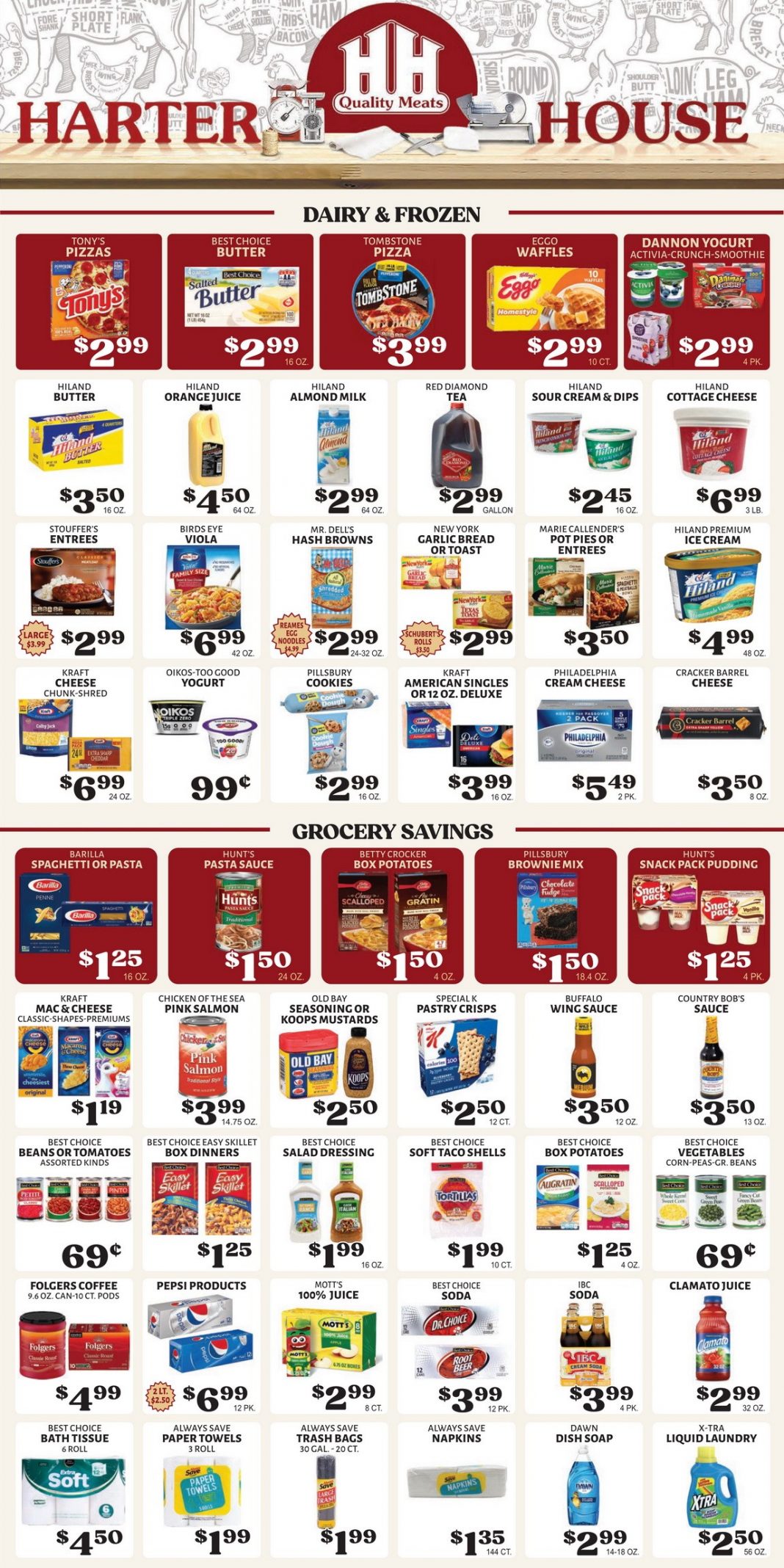 Harter House Weekly Ad Mar 19 – Mar 25, 2025