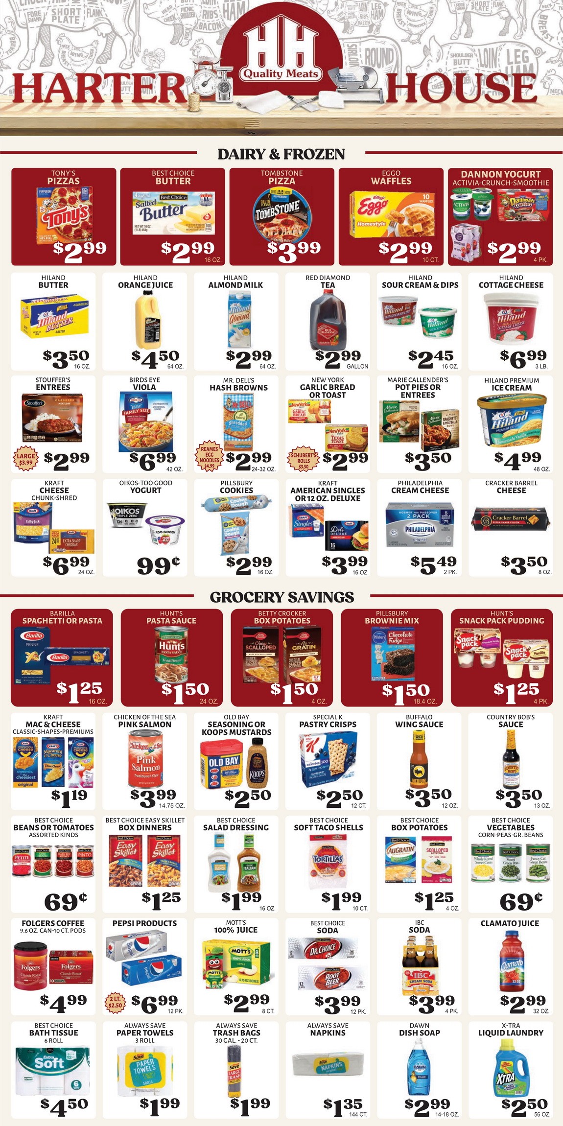 Harter House Weekly Ad Mar 19 – Mar 25, 2025