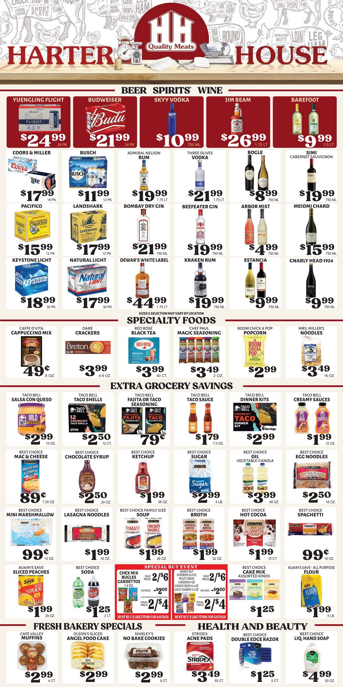Harter House Weekly Ad Mar 19 – Mar 25, 2025