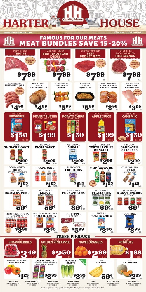 Harter House Weekly Ad Mar 26 – Apr 01, 2025