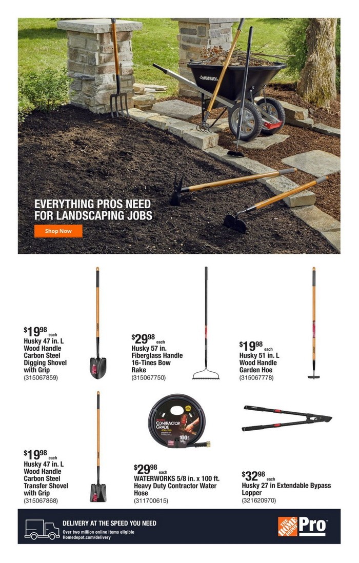 Home Depot Pro Weekly Ad Mar 31 – Apr 07, 2025