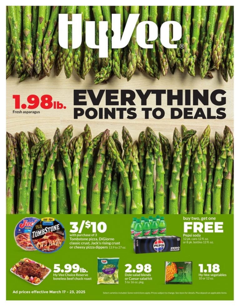 Hy-Vee Weekly Ad Mar 17 – Mar 23, 2025 (Easter Day Promotion Included)