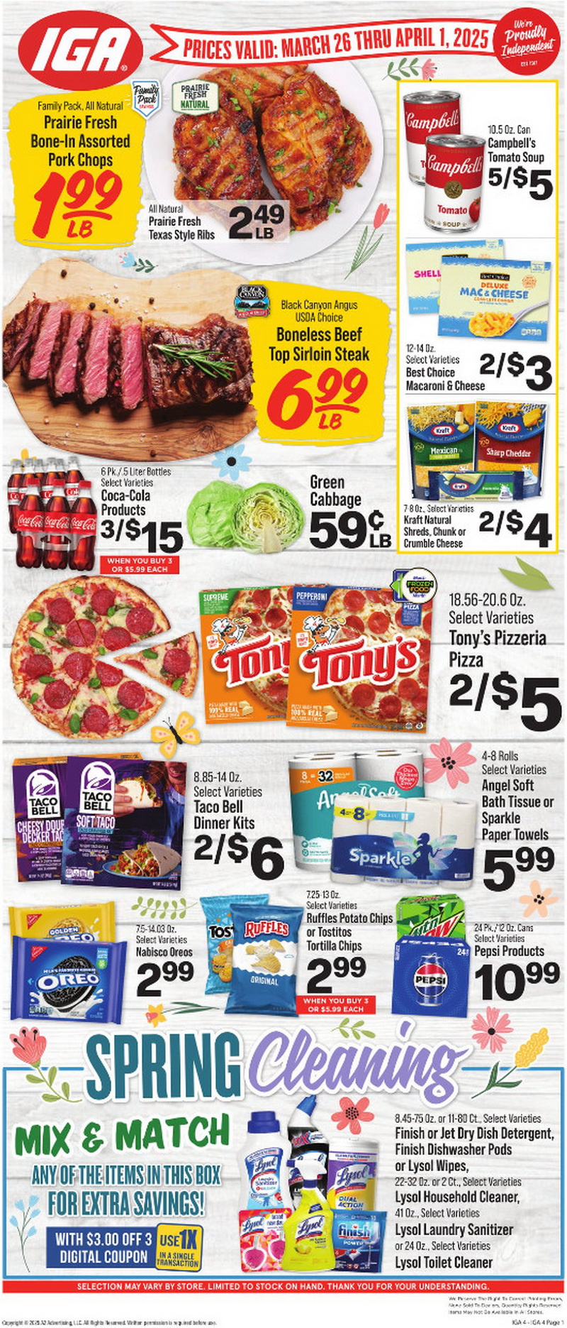 IGA Weekly Ad Mar 26 – Apr 01, 2025