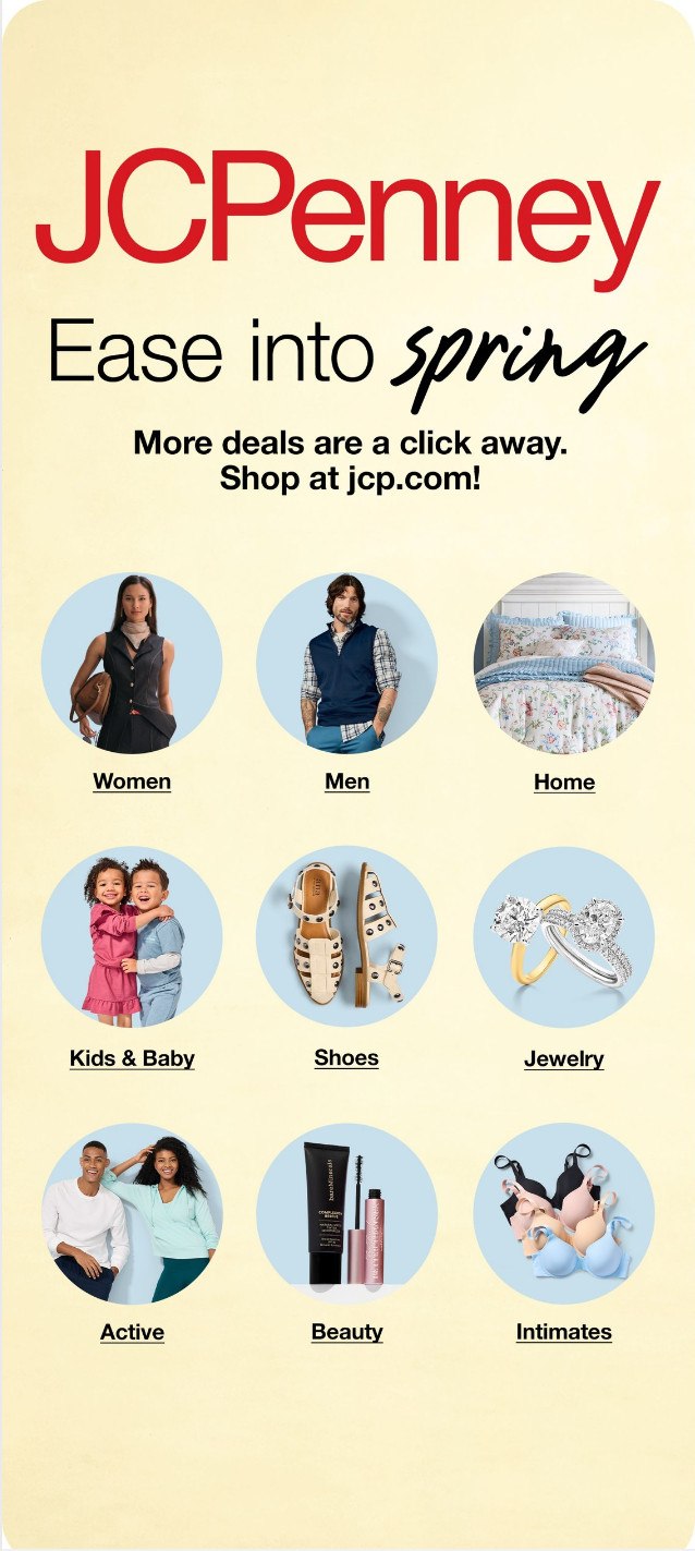 JCPenney Store Ad Mar 10 – Mar 13, 2025