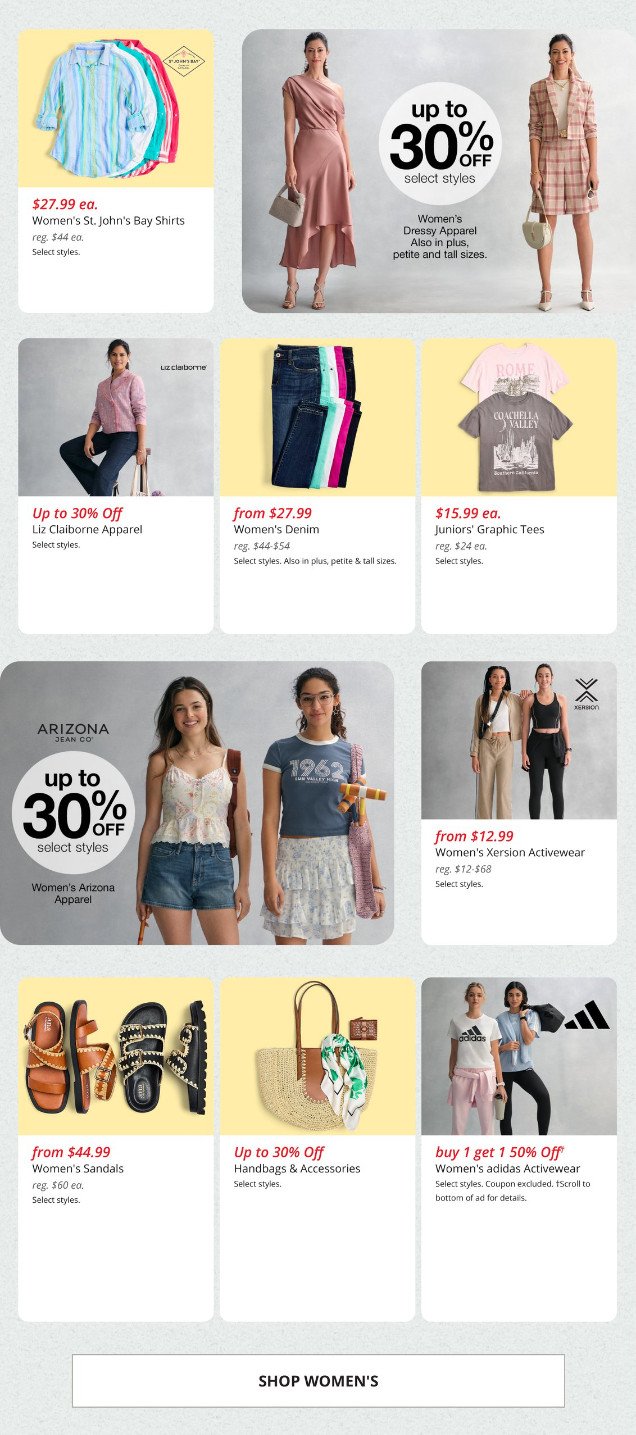 JCPenney Store Ad Mar 10 – Mar 13, 2025