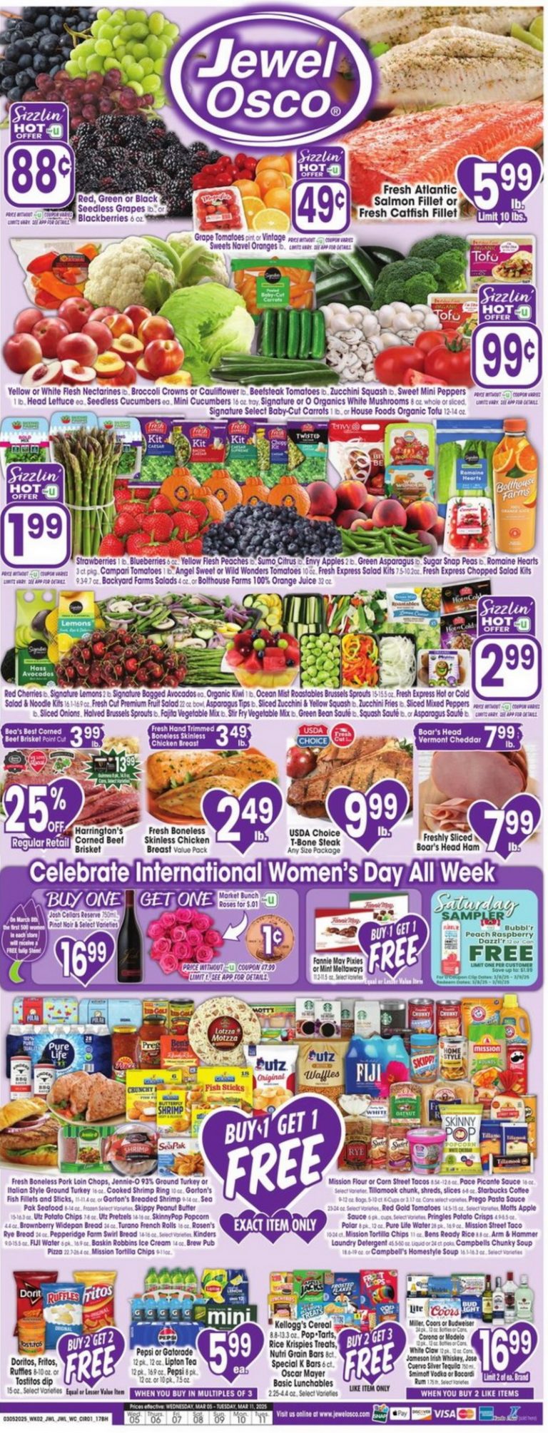 Jewel Osco Weekly Ad Mar 05 – Mar 11, 2025