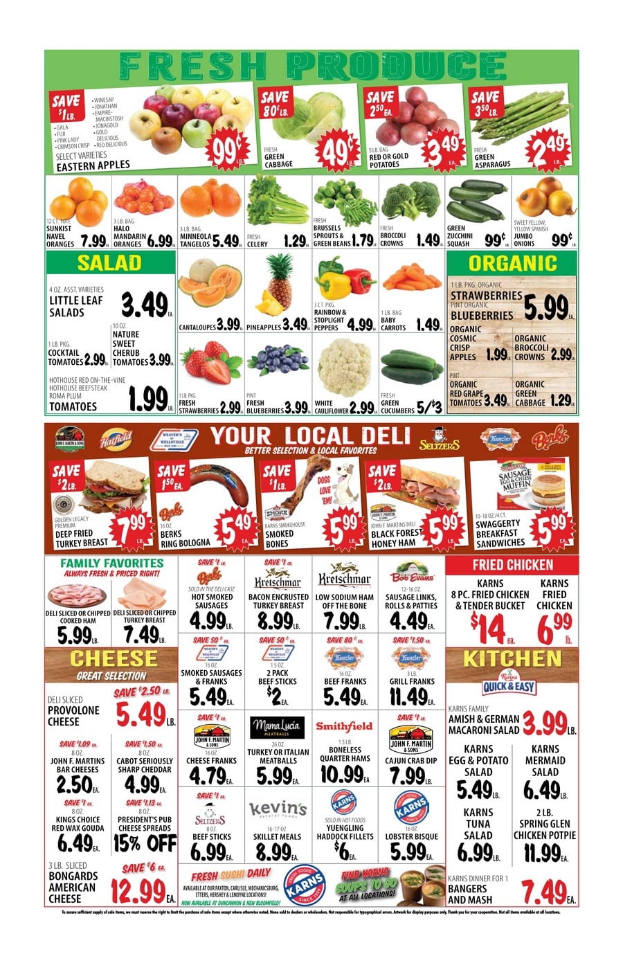 Karns Quality Foods Weekly Ad Mar 11 – Mar 17, 2025