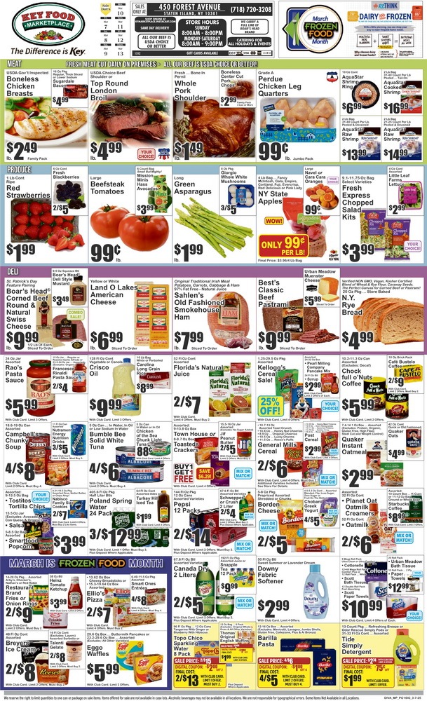Key Food Weekly Ad Mar 07 – Mar 13, 2025