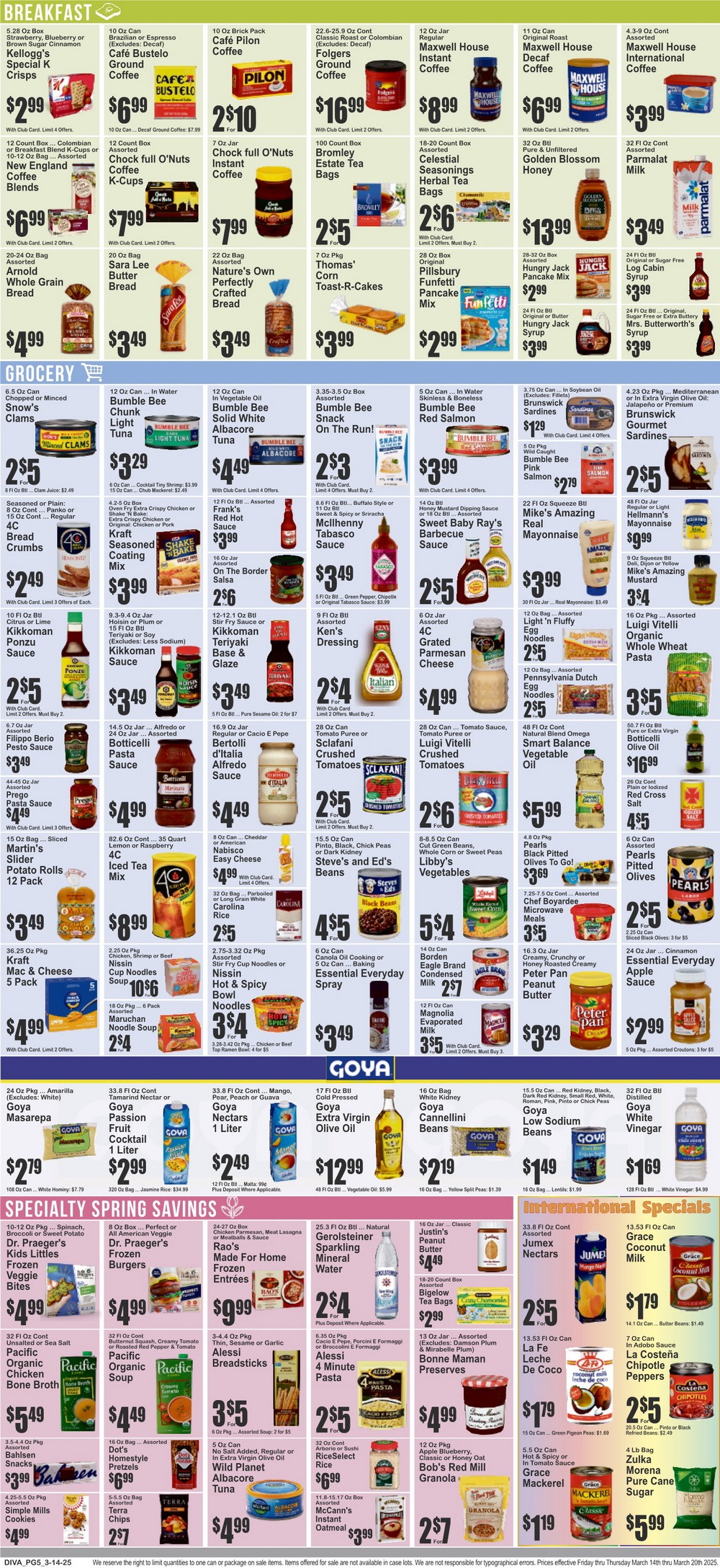 Key Food Weekly Ad Mar 14 – Mar 20, 2025 (St. Patrick's Day Promotion Included)