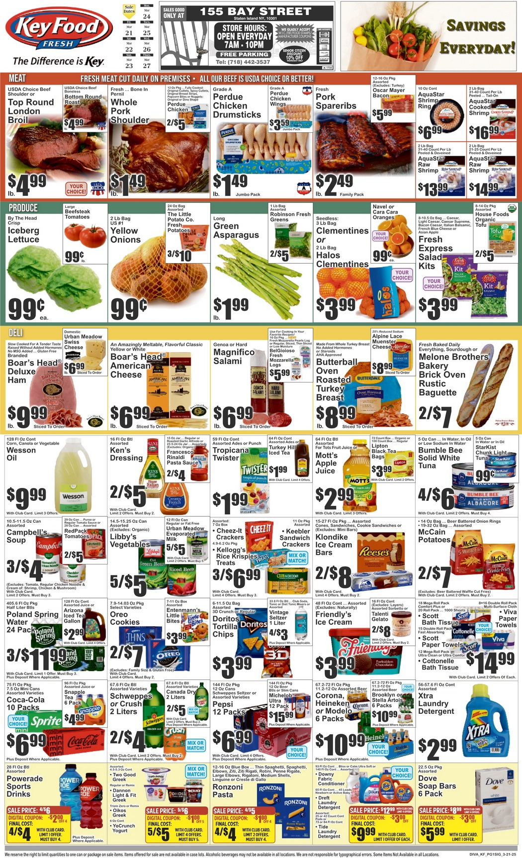Key Food Weekly Ad Mar 21 – Mar 27, 2025