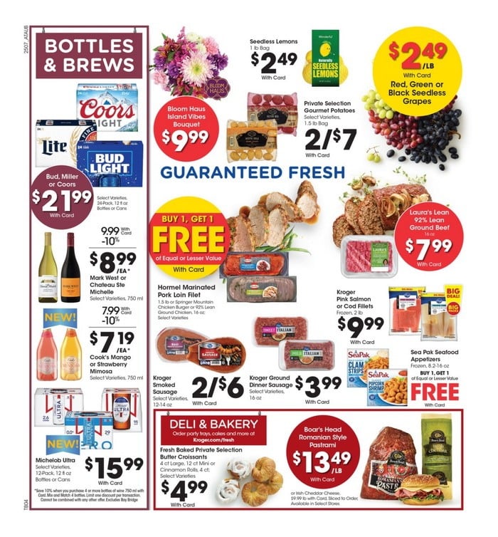 Kroger Weekly Ad Mar 19 – Mar 25, 2025 (Easter Promotion Included)