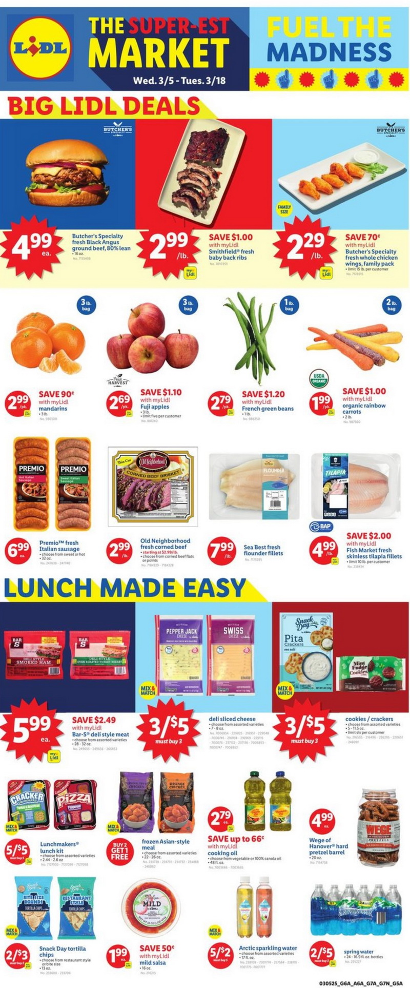 Lidl Weekly Ad Mar 05 – Mar 18, 2025