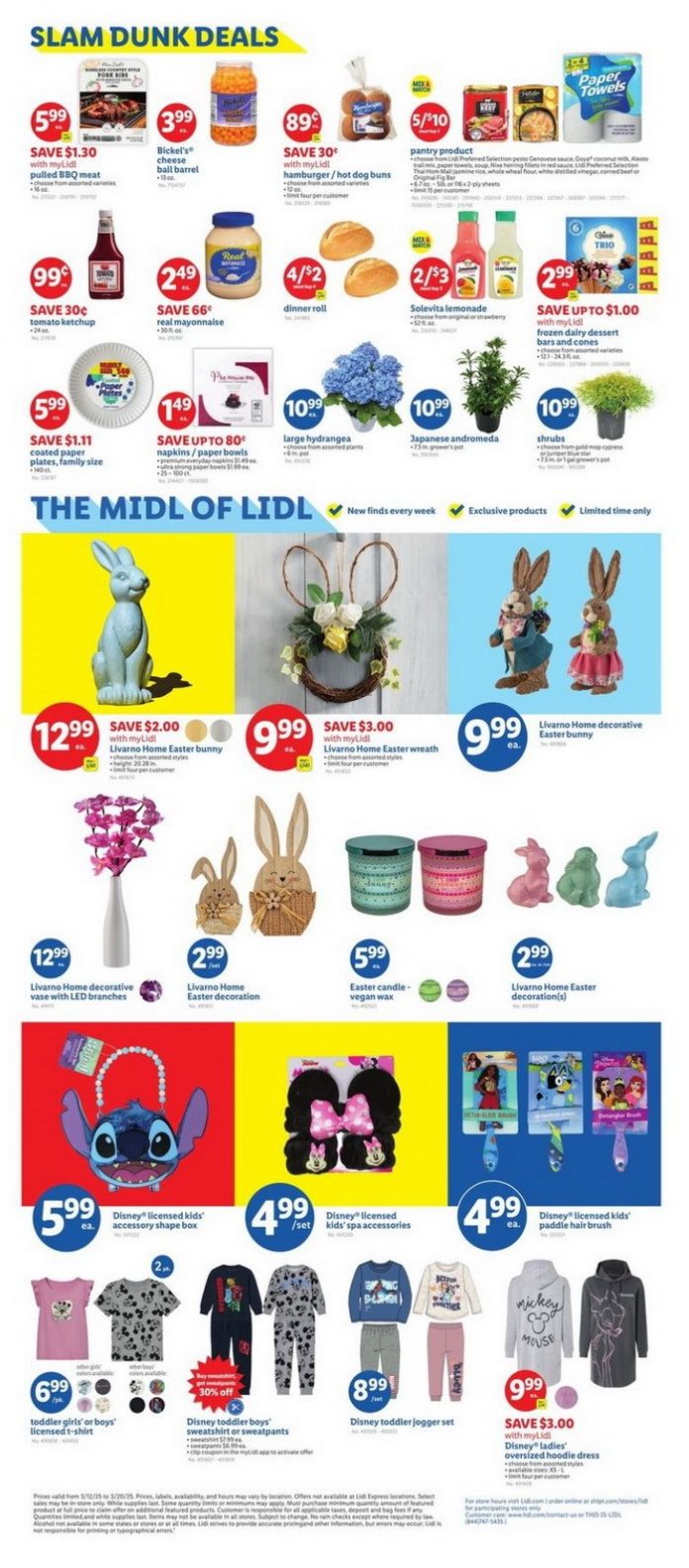 Lidl Weekly Ad Mar 12 – Mar 20, 2025 (Easter Promotion Included)