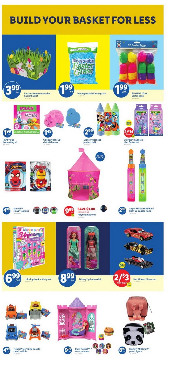 Lidl Weekly Ad Mar 12 – Mar 20, 2025 (Easter Promotion Included)