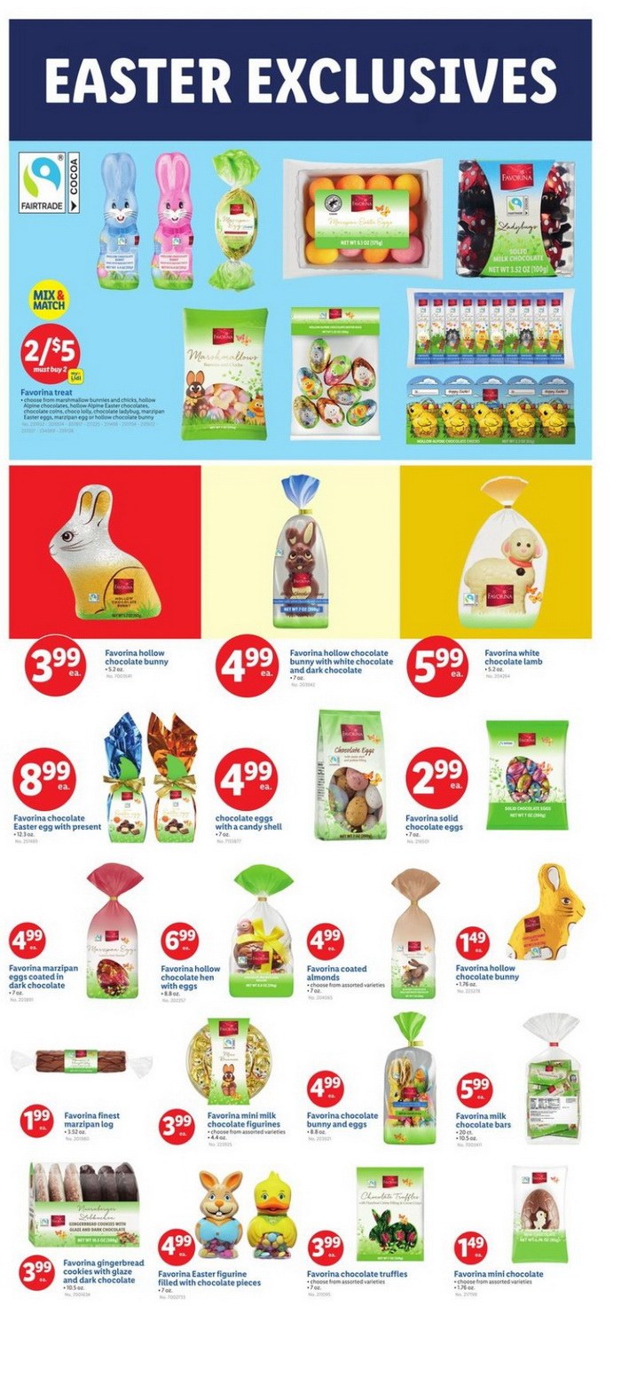 Lidl Weekly Ad Mar 12 – Mar 20, 2025 (Easter Promotion Included)