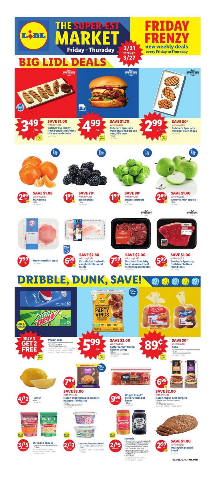 Lidl Weekly Ad Mar 21 – Mar 27, 2025 (Easter Promotion Included)