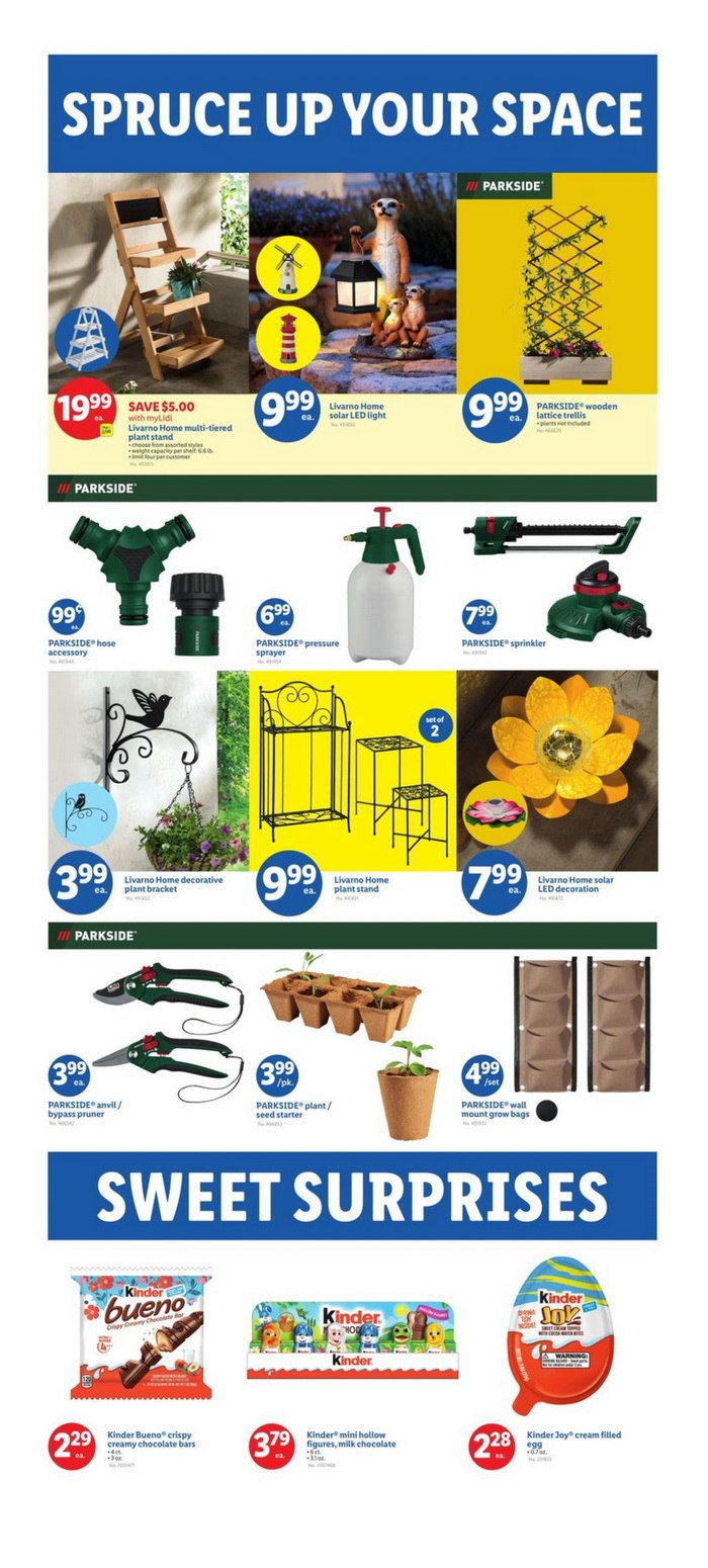 Lidl Weekly Ad Mar 21 – Mar 27, 2025 (Easter Promotion Included)